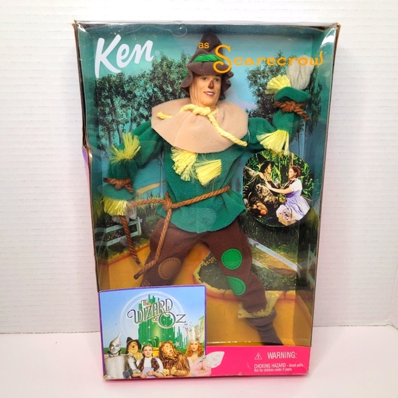 Mattel | Toys | Mattel Barbie Ken As Wizard Of Oz Scarecrow Doll Nib ...